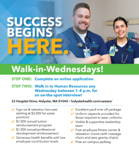 Walk-In Wednesdays - Holyoke Health